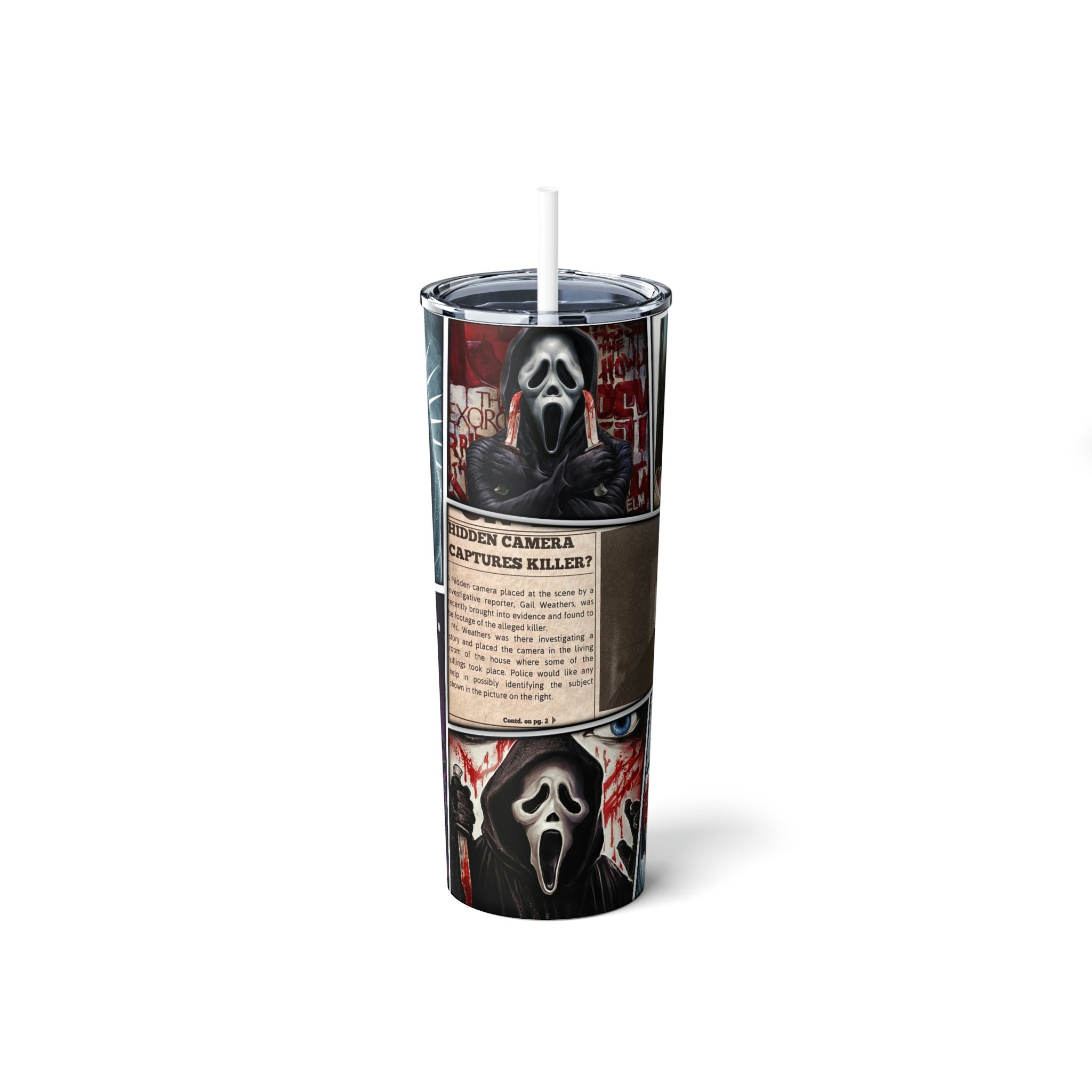 Scream Tumbler Scream Ghostface Merchandise Scream Merch - Etsy