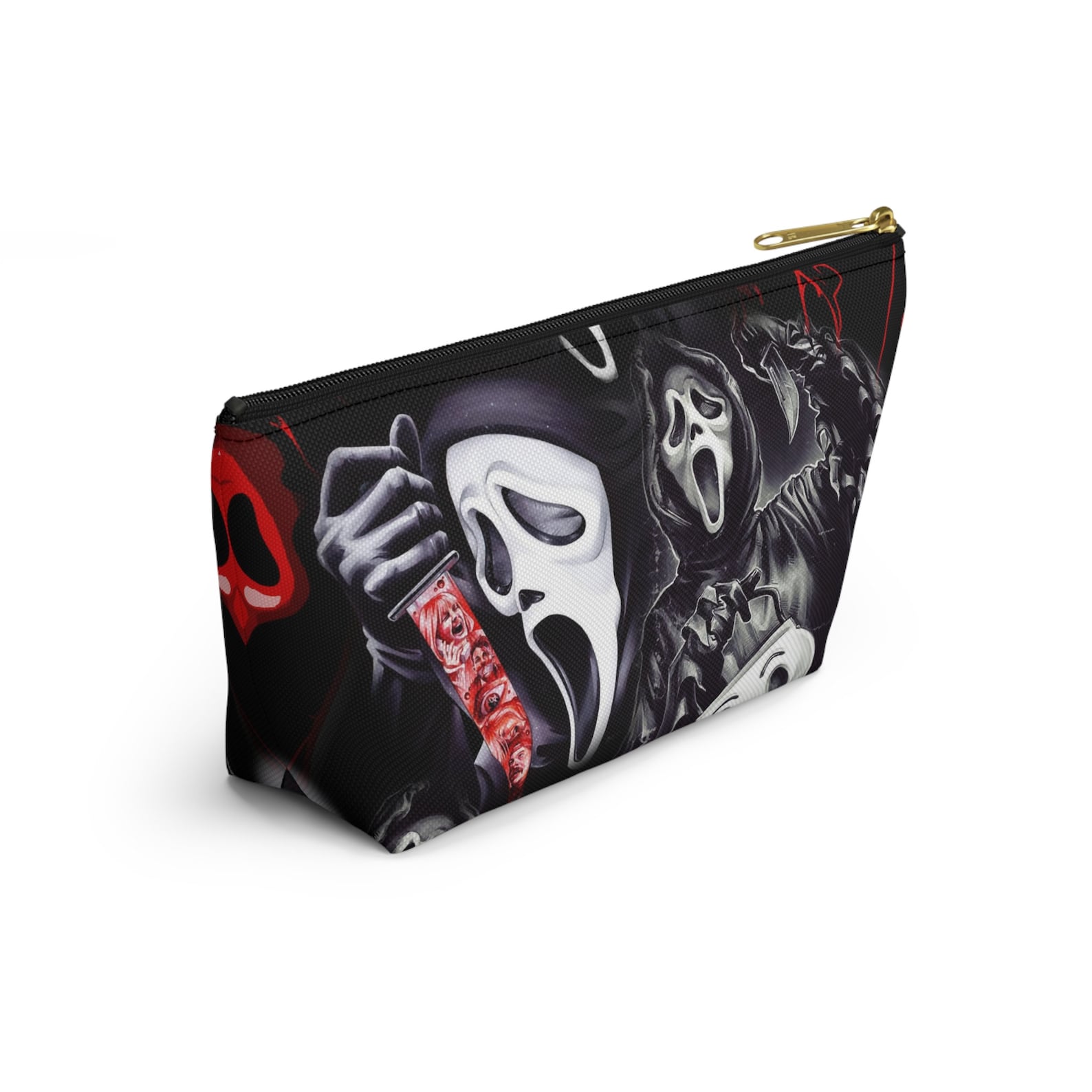Scream Merch, Ghostface Makeup Bag, Gothic Horror Purse, Halloween ...