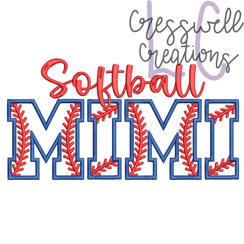 Softball Design - Etsy
