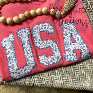 USA Diamond Stitch Applique Machine Embroidery Design - Etsy