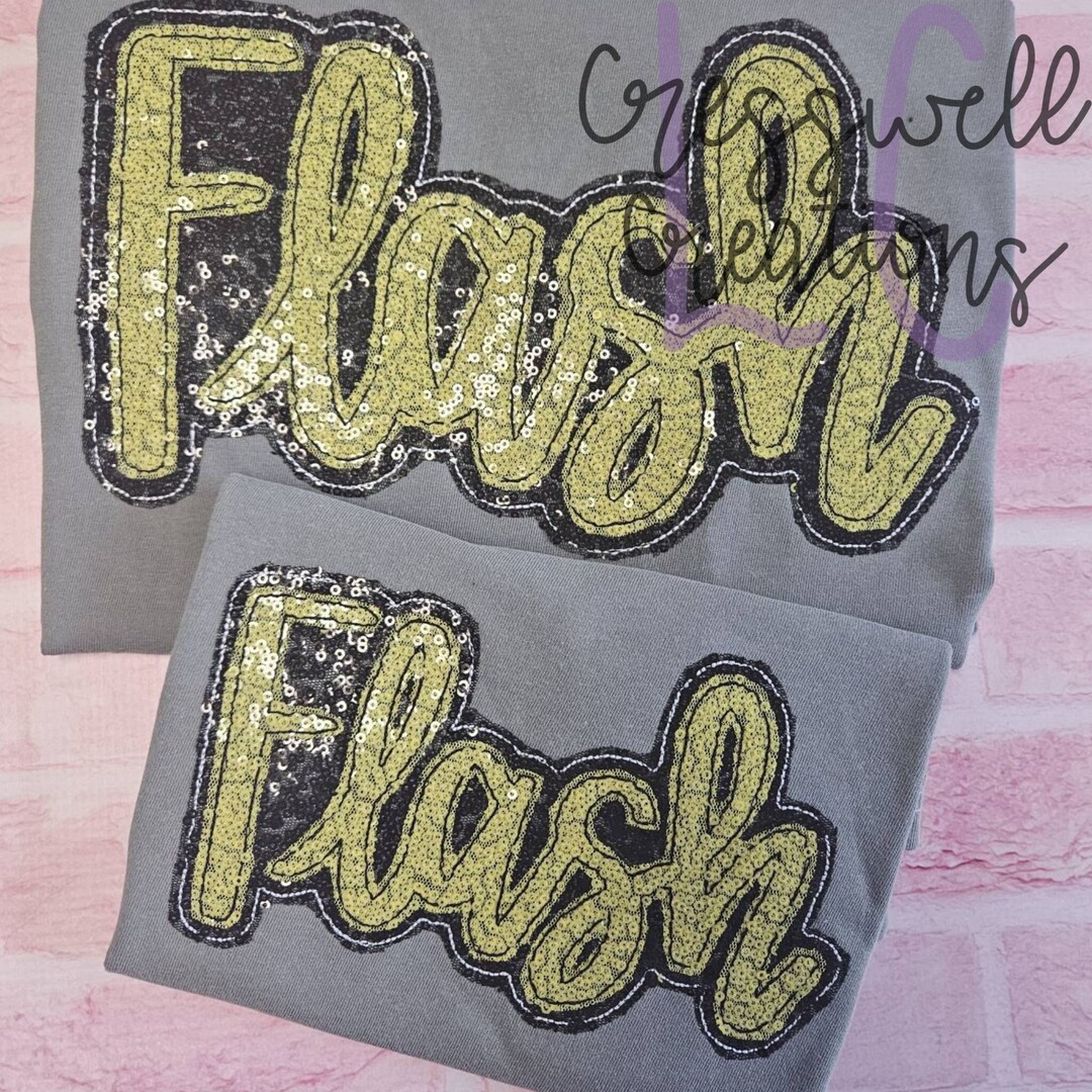 Flash Bean Stitch Double Applique Machine Embroidery Design - Etsy