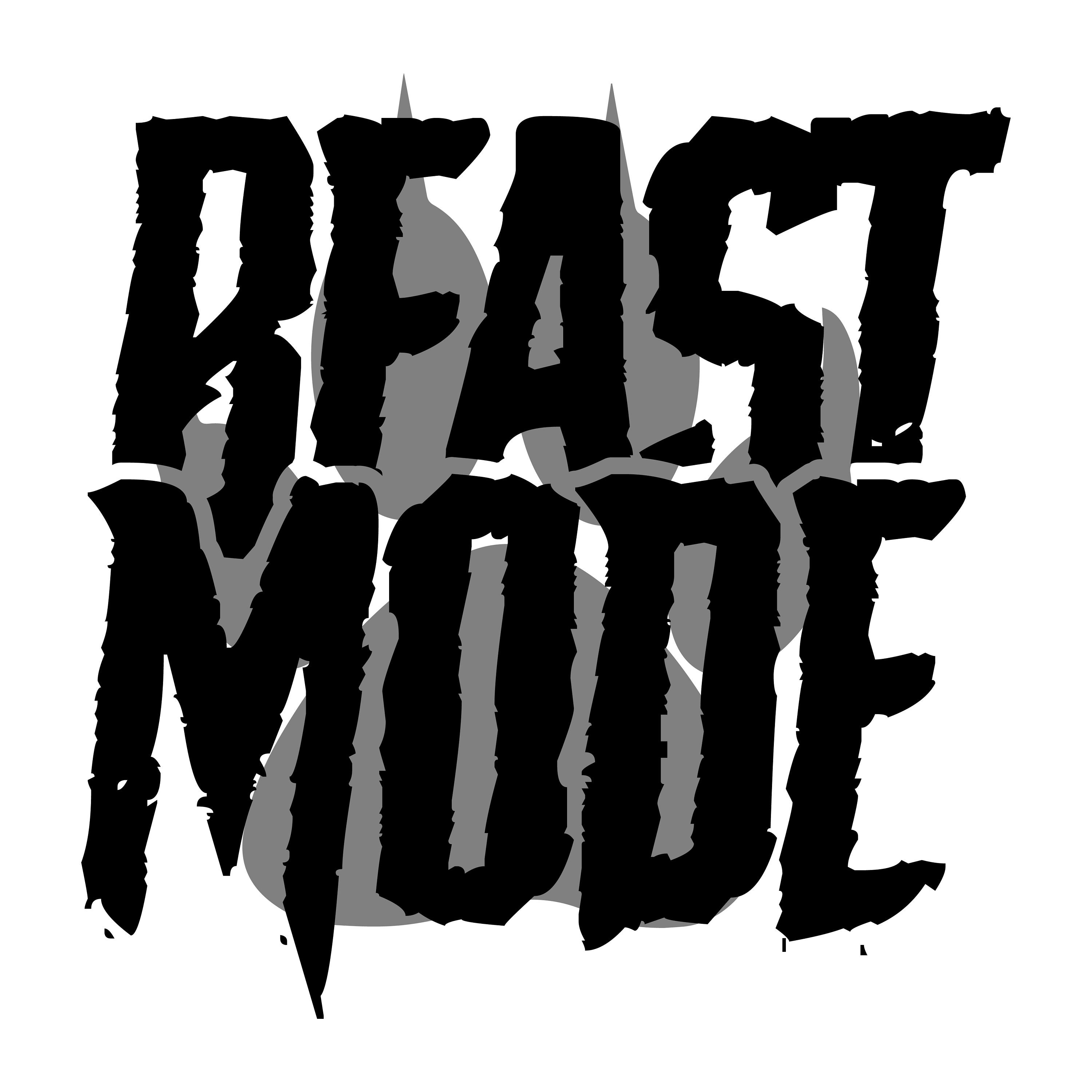 Beast Mode PNG/JPEG/EPS - Etsy