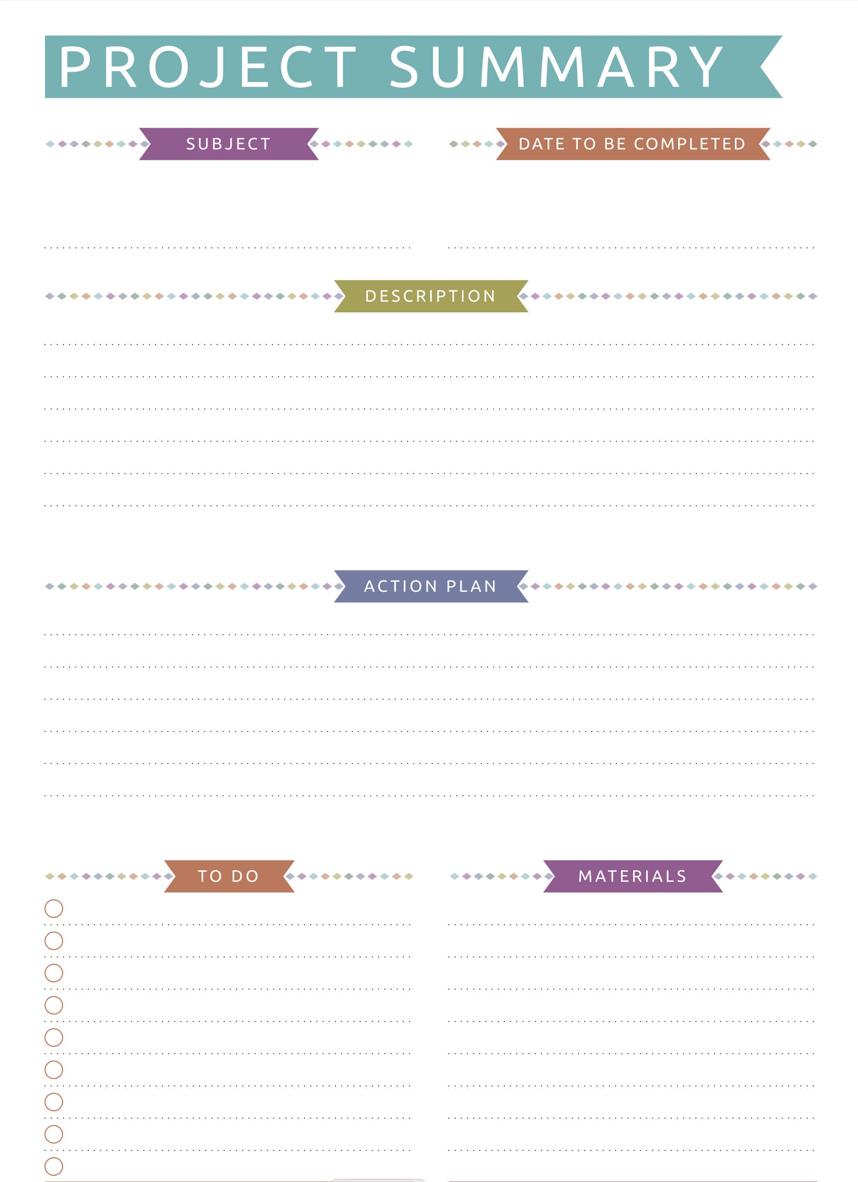 Student Printable Planner Digital Planner Updated Planner Personal ...