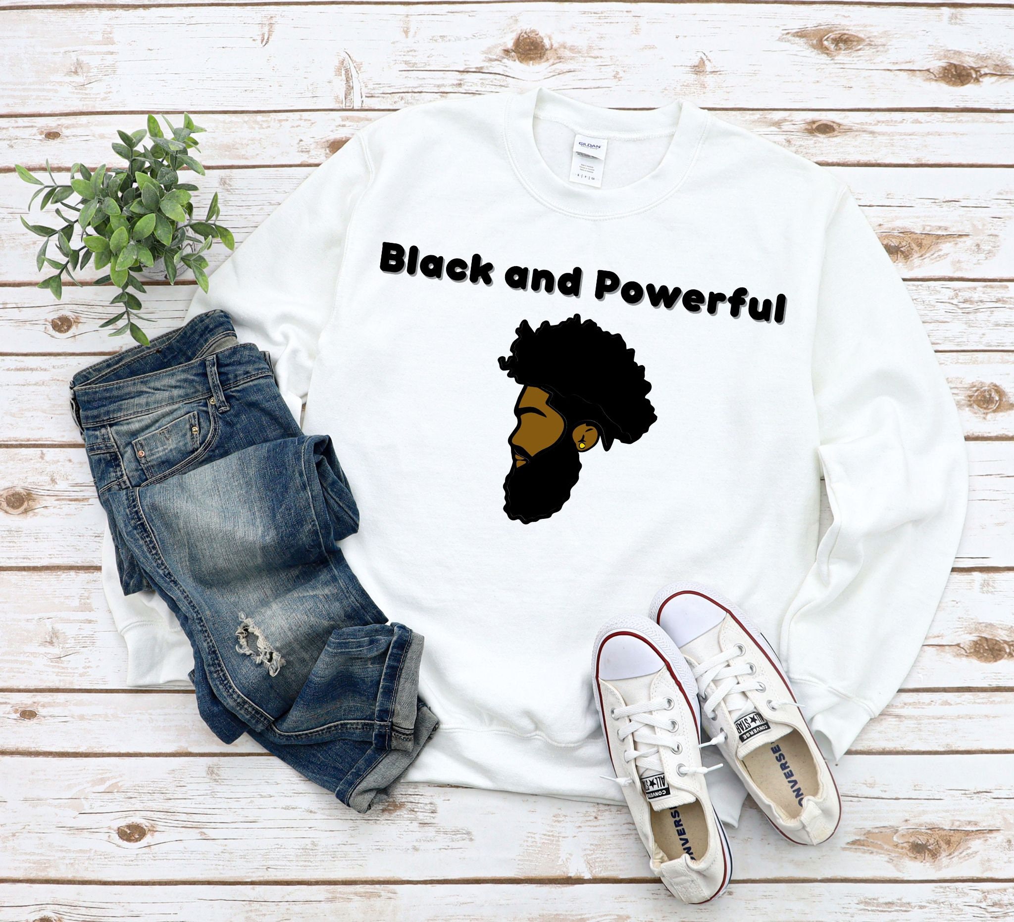 Black and Powerful Shirt, Black is Powerful Shirt, Black is Beautiful ...