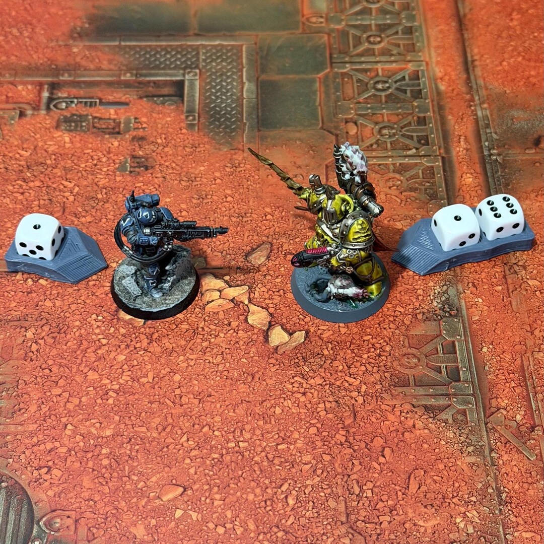 Wound Marker & Dice Holder Set | Tabletop Gaming Accessory | Wargaming ...