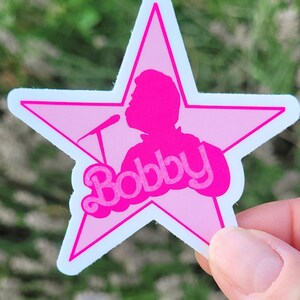 Bob Weir bobby Star Sticker Barbie Inspired Dead and Co Concert Water ...