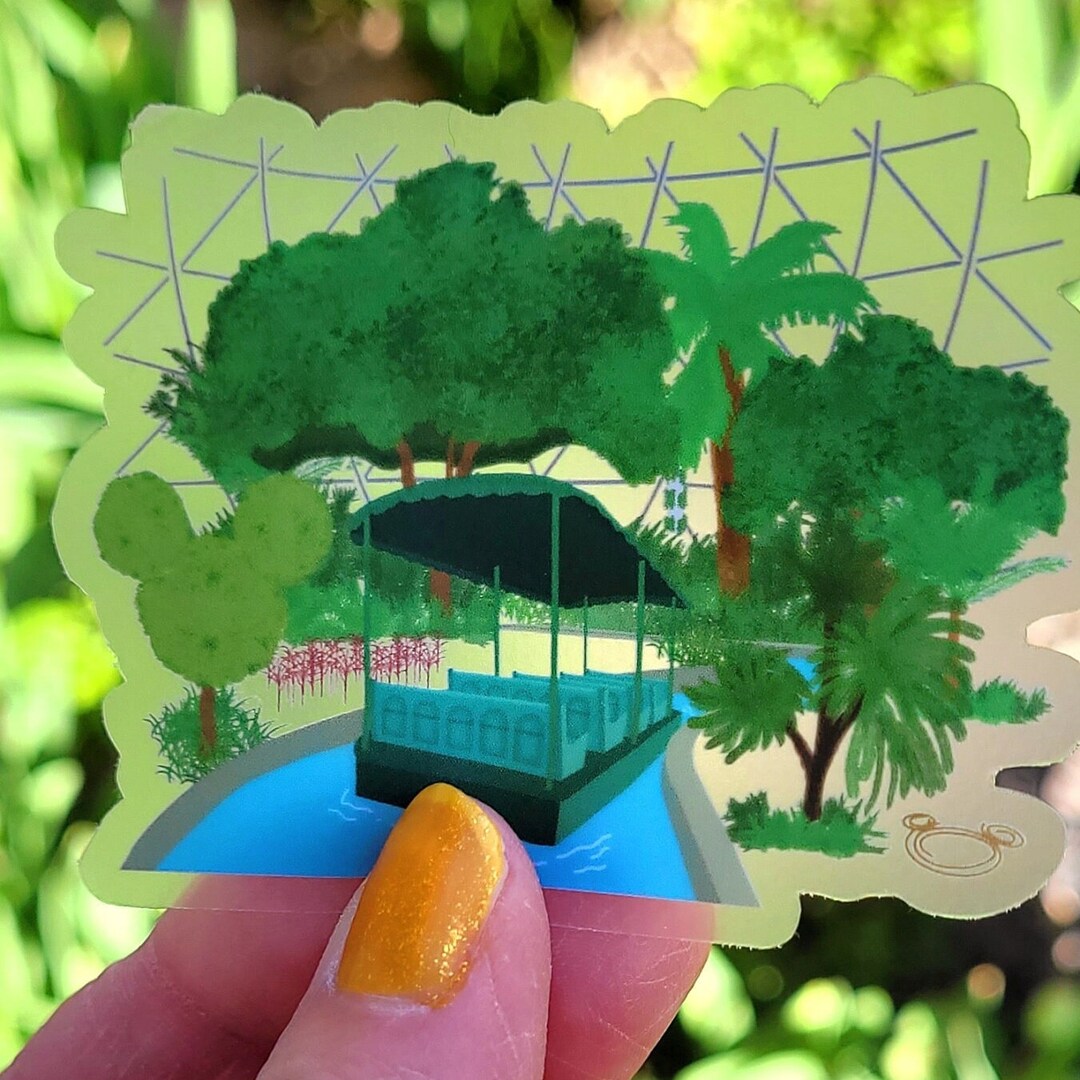 EPCOT Living With the Land Sticker, Walt Disney World Listen to the ...