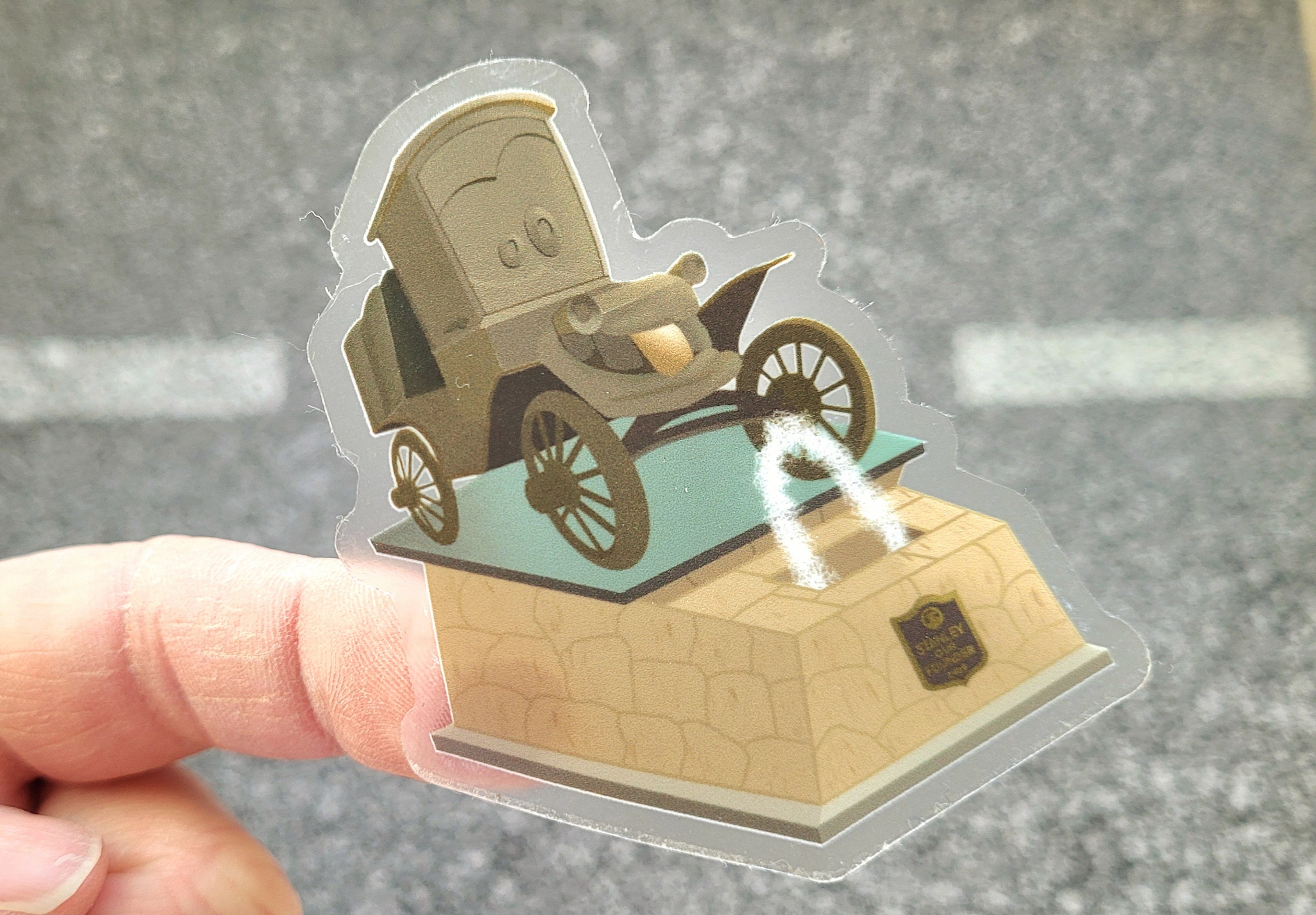 Stanley Statue Sticker Cars Land Water Bottle Sticker - Etsy