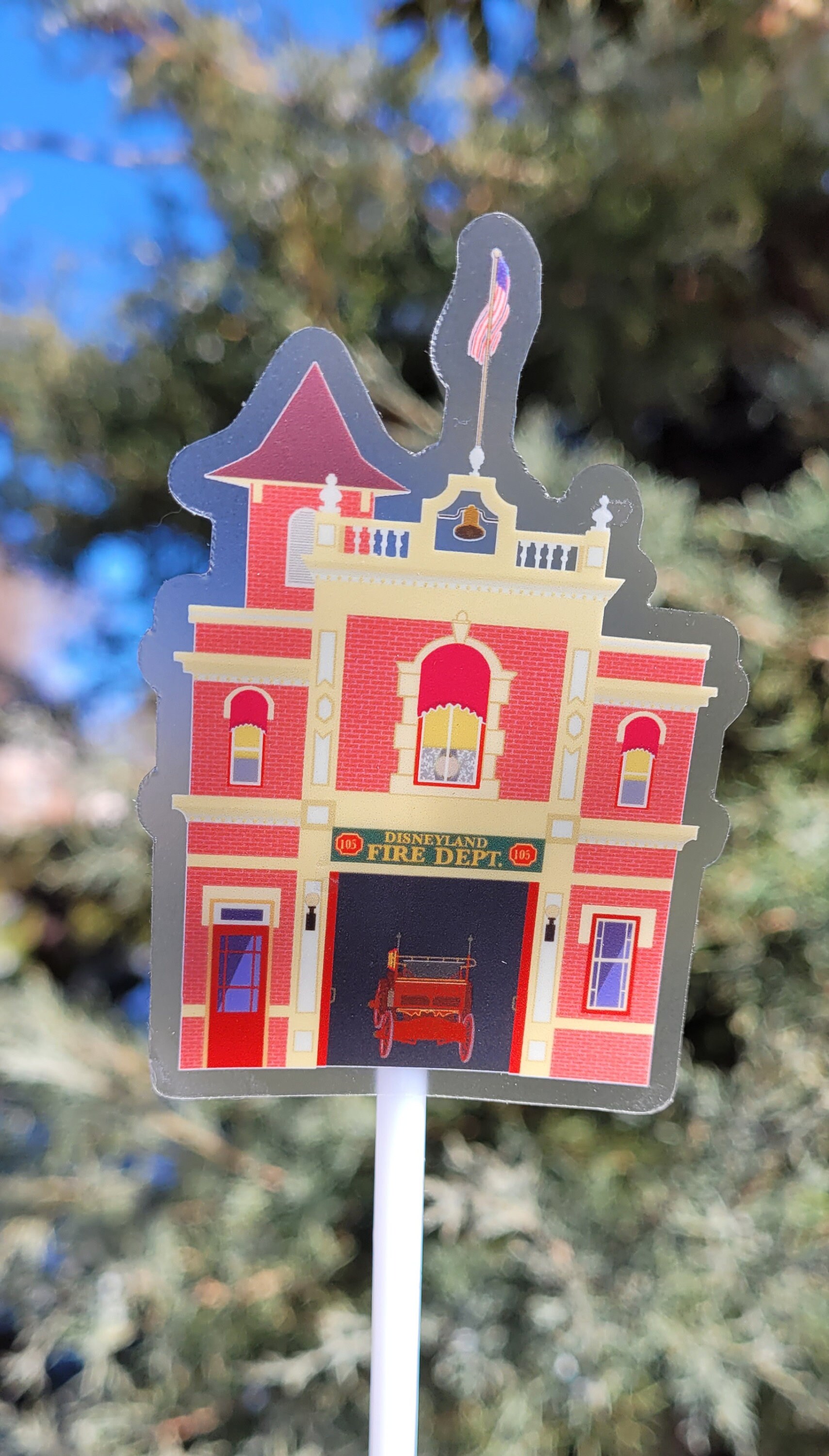 Disneyland Sticker Set Main Street USA - Etsy