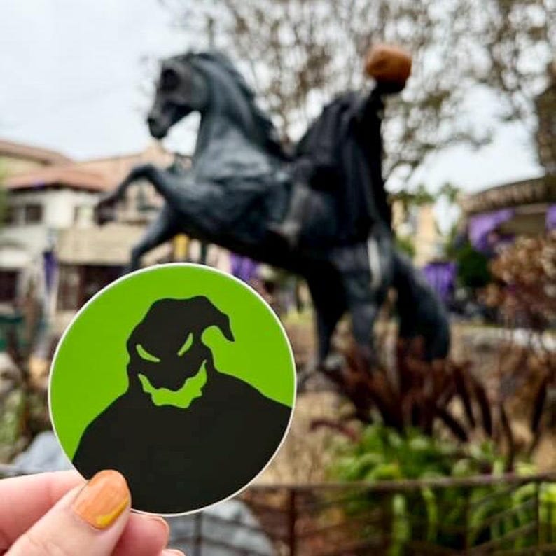 Oogie Boogie Sticker: Disney Fan Halloween Decal - Etsy UK