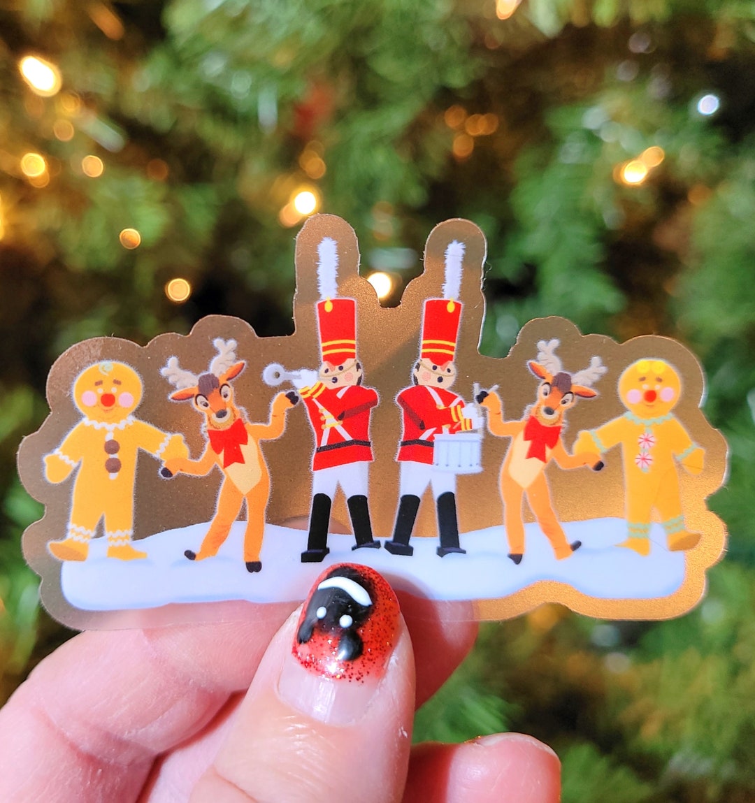 Magic Kingdom Holiday Parade Sticker Disneyland Christmas Parade Water ...