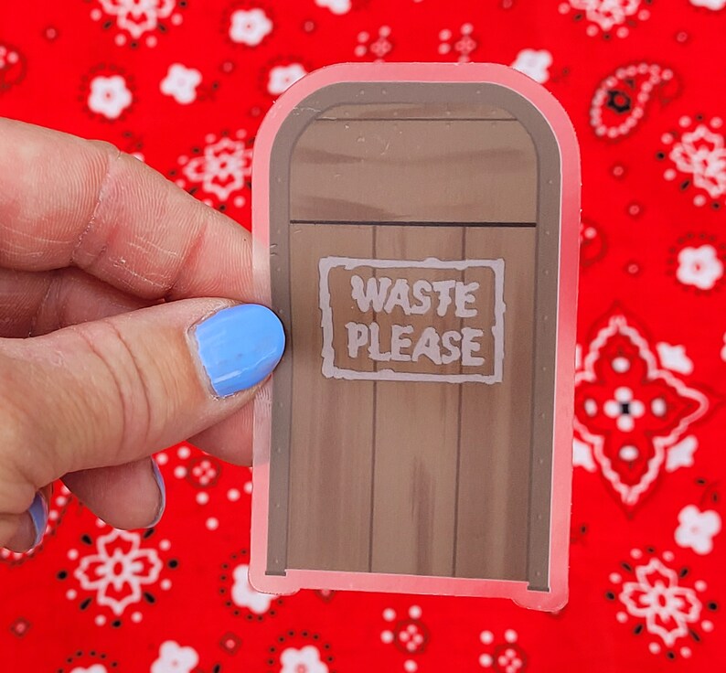 Frontierland Trash Can Sticker Magic Kingdom WDW Water Bottle Decal ...