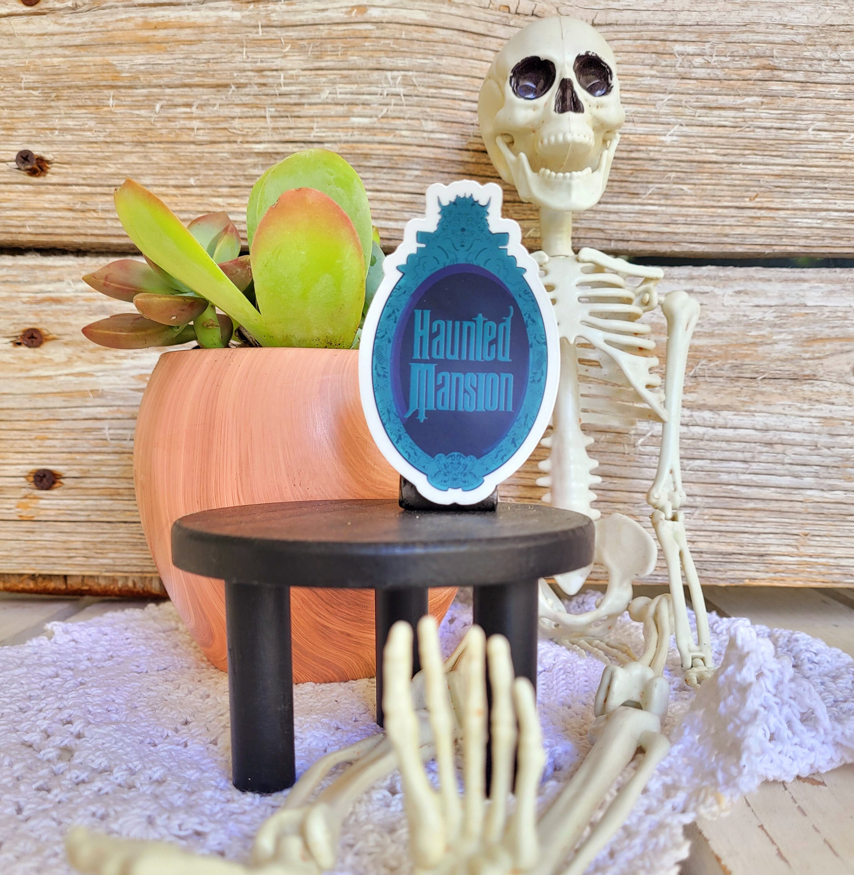 Haunted Mansion Gate Sign Sticker: Waterproof Vinyl Decal - Etsy