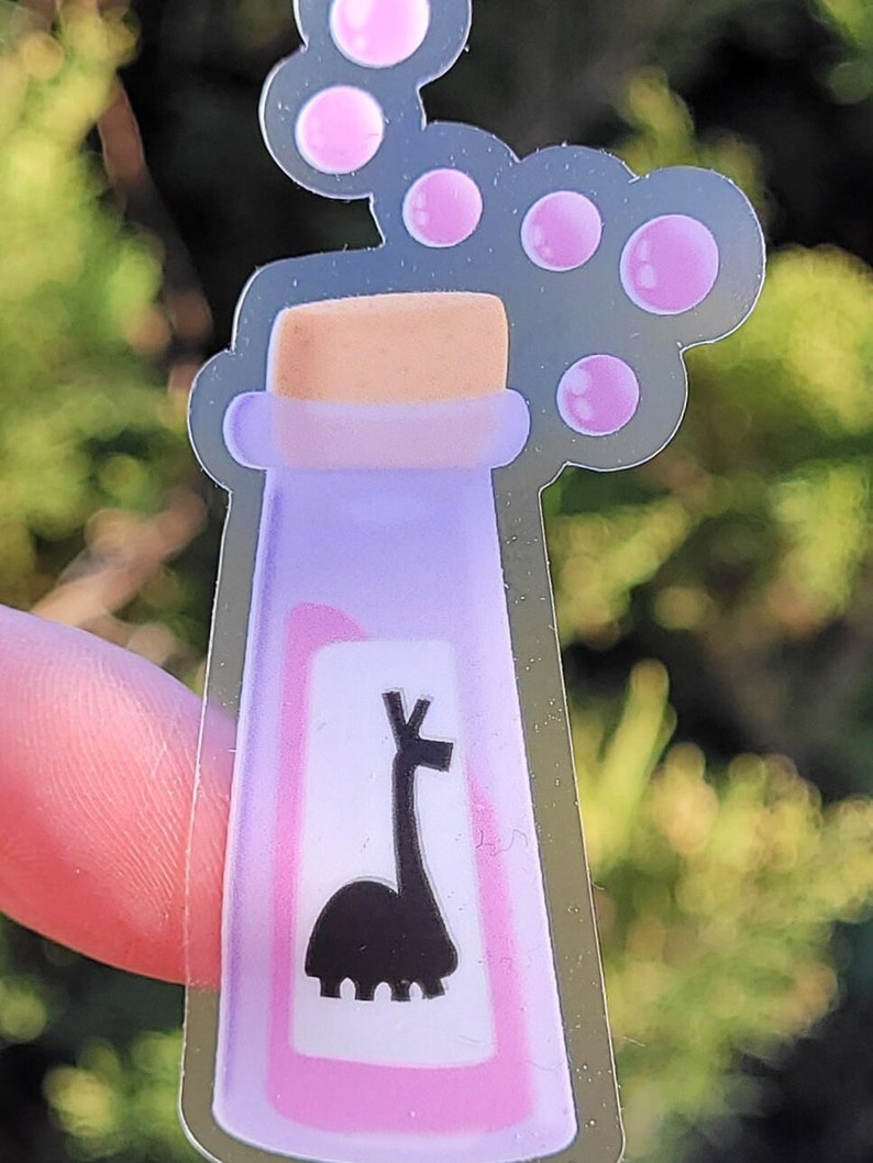 Yzma's Llama Potion Sticker Emperor's New Groove Vial Water Bottle ...