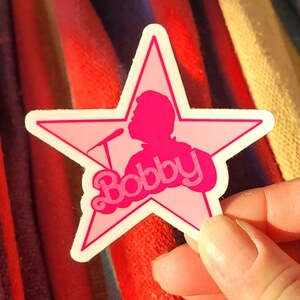 Bob Weir bobby Star Sticker Barbie Inspired Dead and Co Concert Water ...