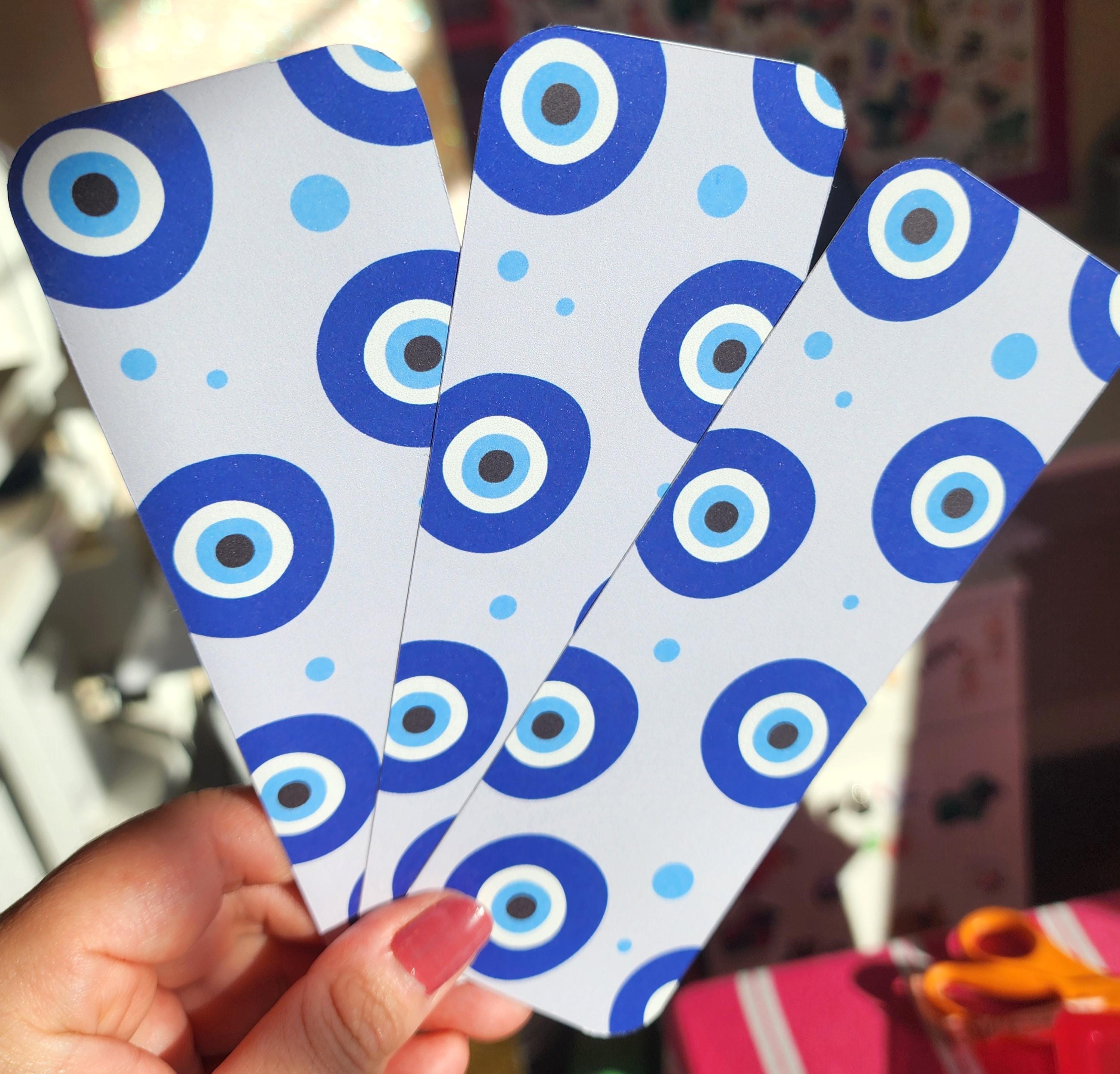 Evil Eye Bookmark, Handmade, Gift for Readers, Book Club, Bookmarks ...