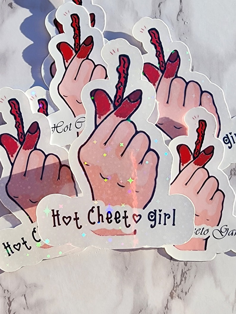 Hot Cheeto Girl Hot Cheeto Gang Hot Cheeto Queens Stickers - Etsy