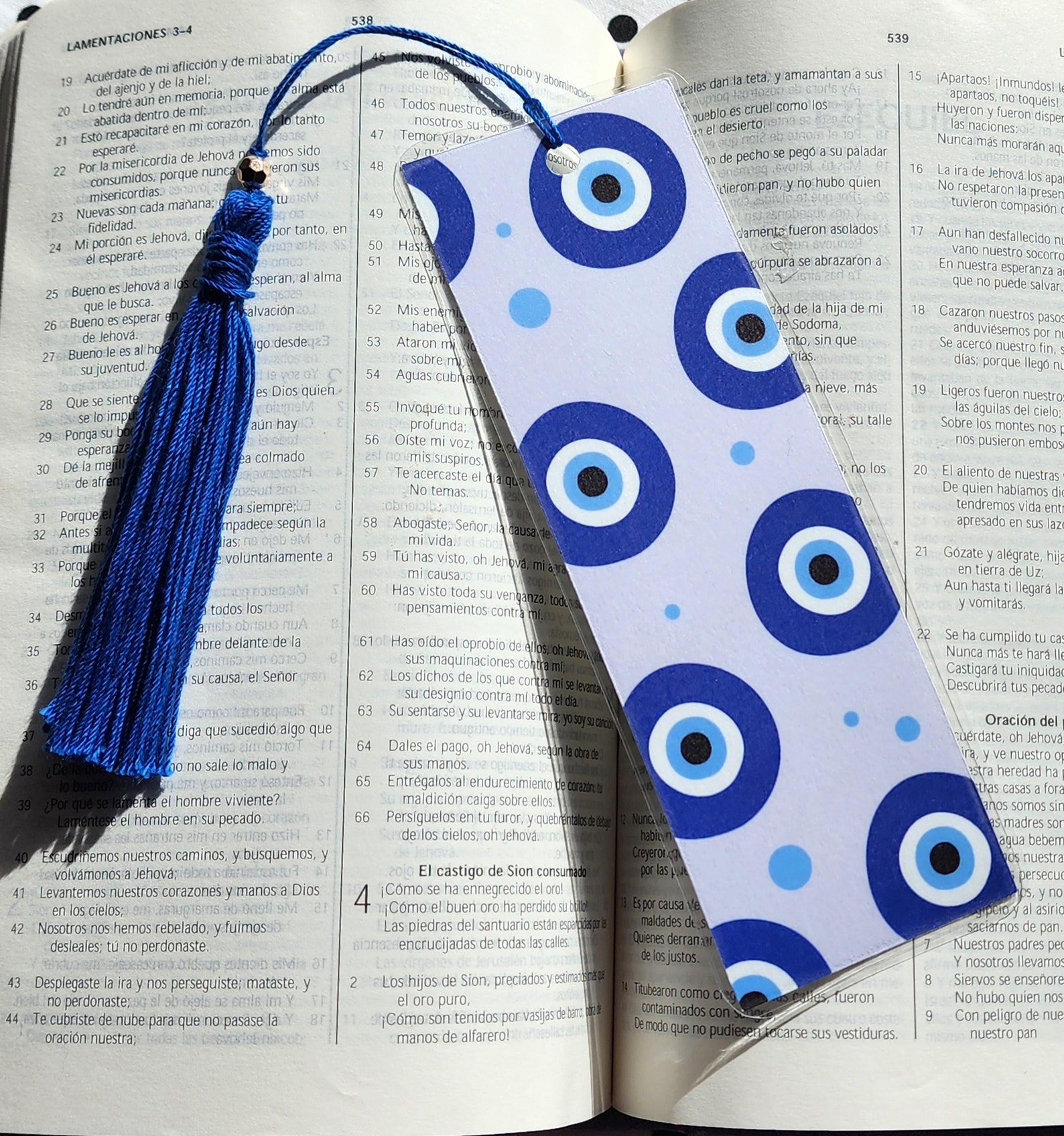 Evil Eye Bookmark, Handmade, Gift for Readers, Book Club, Bookmarks ...