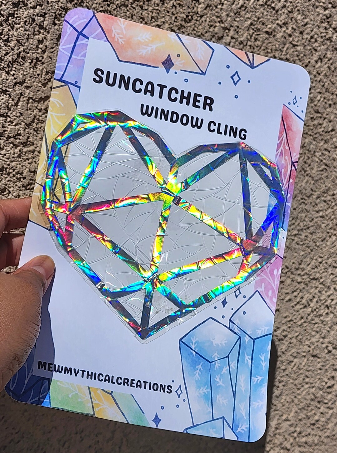 Handmade Suncatcher Stickers, Window Clings, Magic Catchers, Room Decor ...