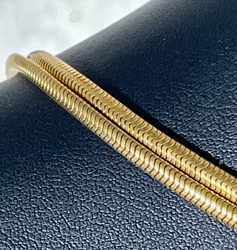Forstner Gold-filled Double Snake Chain Necklace Elegant - Etsy
