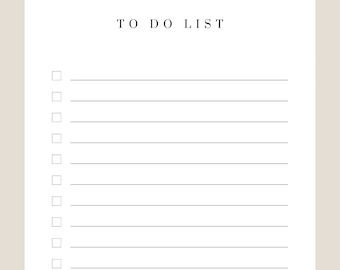 Editable to Do List Cleaning Organising Mrs Hinch Download Template ...