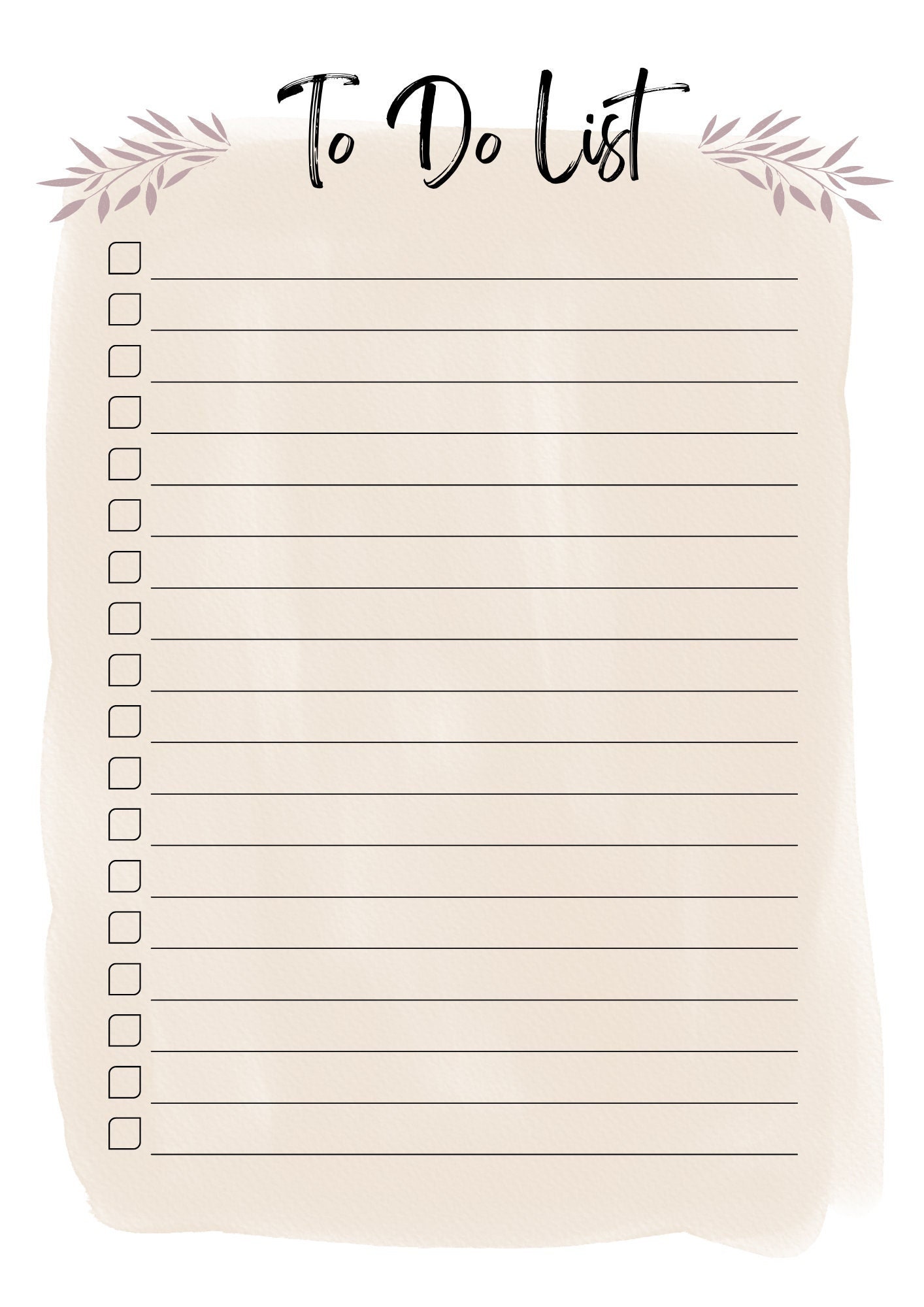 Editable to Do List Cleaning Organising Mrs Hinch Download Template ...