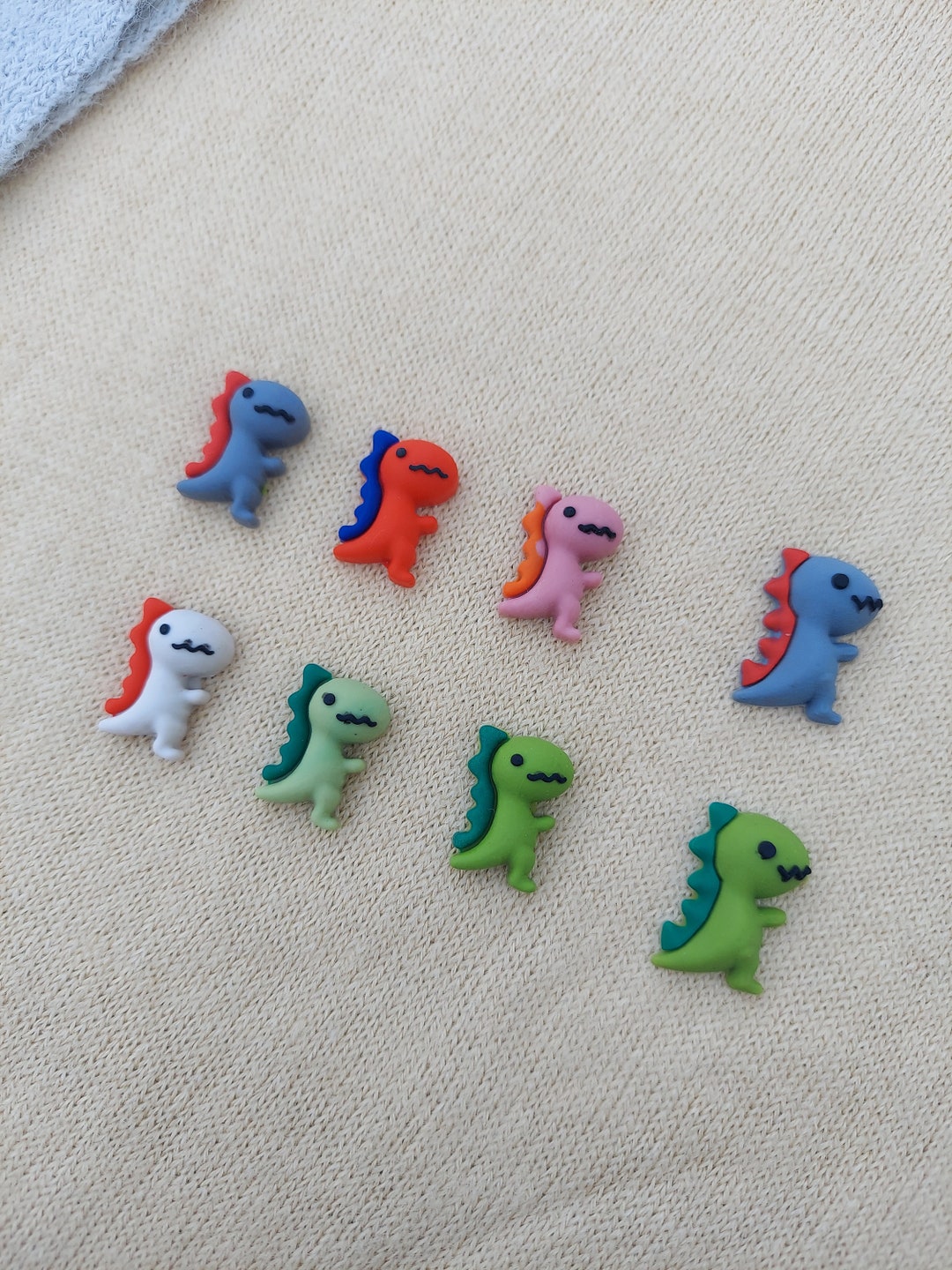 10 Pc Flat Back Charm Kawaii Craft Charm Supplies Mixed Color Cute ...