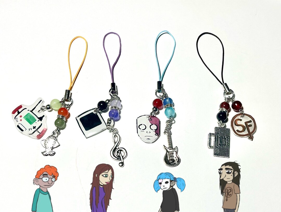 Sally Face Phone Charms/keychains - Etsy