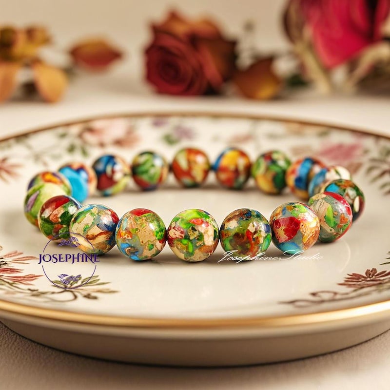 Large Bead Bracelets Men - Etsy