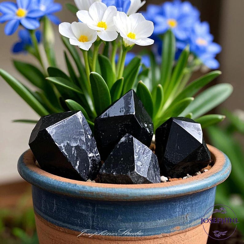 Raw Rough Black Obsidian Stone Specimens, 1.5"-2" Obsidian Chunks ...