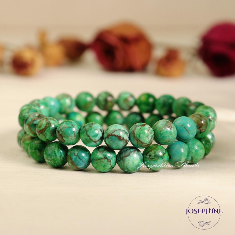 Green Variscite - Etsy