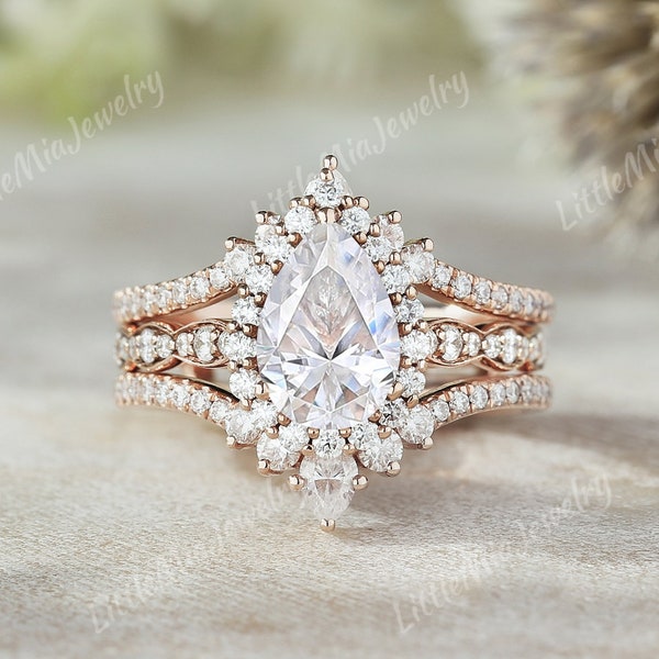 Engagement Ring Ring Enhancer Set - Etsy