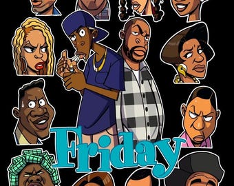 DOWNLOADABLE Friday Movie Bye Felicia PNG Design - Etsy