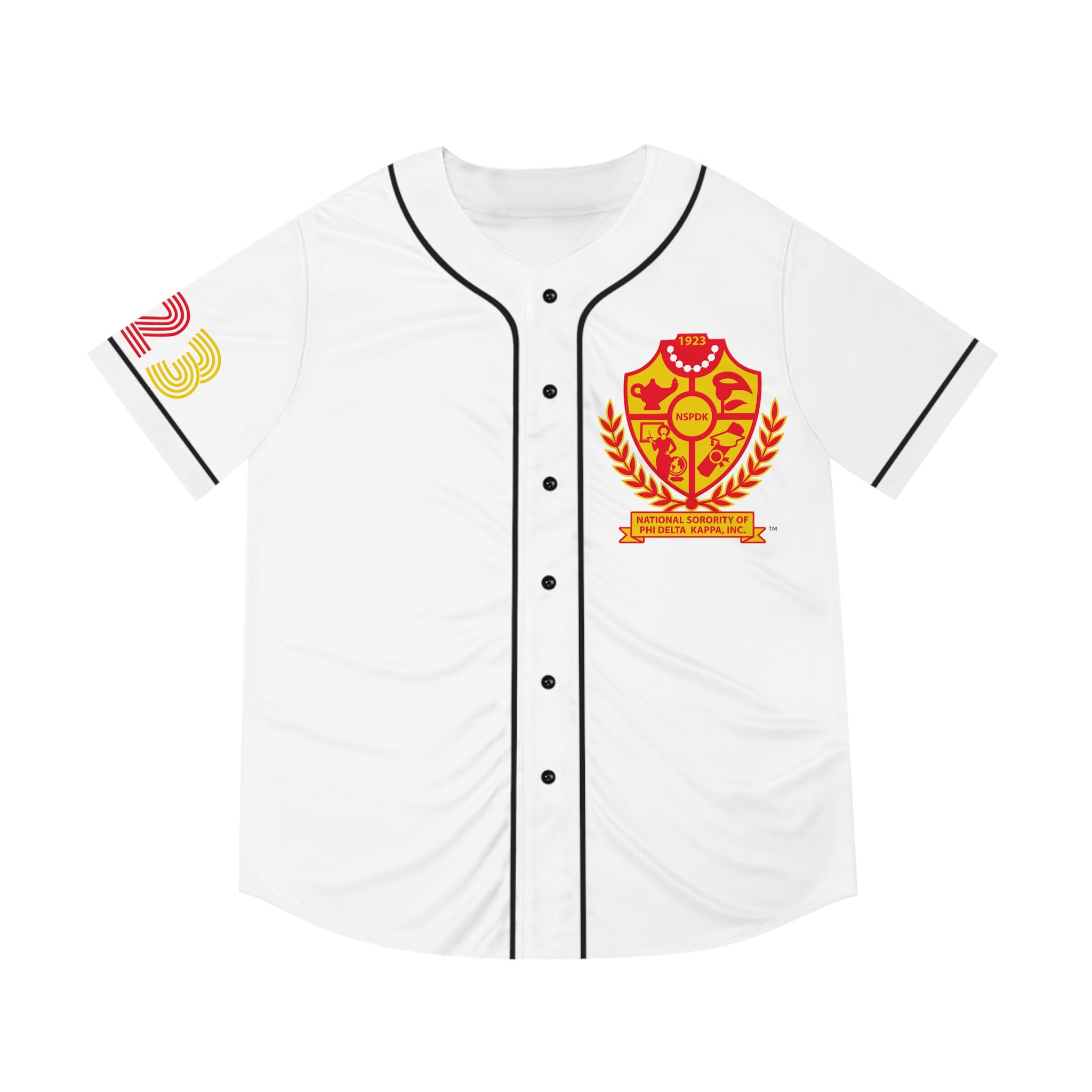 NSPDK Crest Men's Baseball Jersey AOP - Etsy
