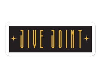 Jive Joint Vinyl Sticker - Etsy