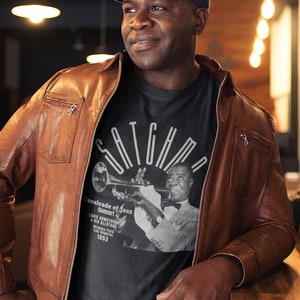 Louis Armstrong Adult Unisex Heavyweight T-shirt - Etsy