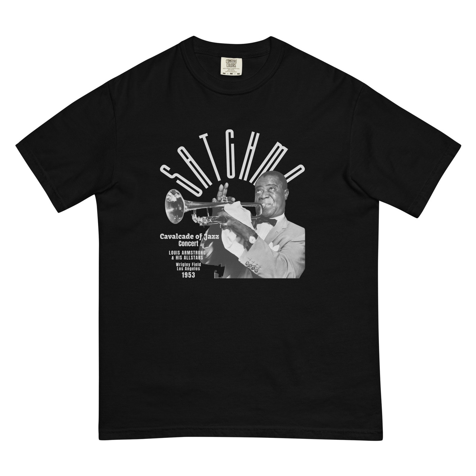 Louis Armstrong Adult Unisex Heavyweight T-shirt - Etsy