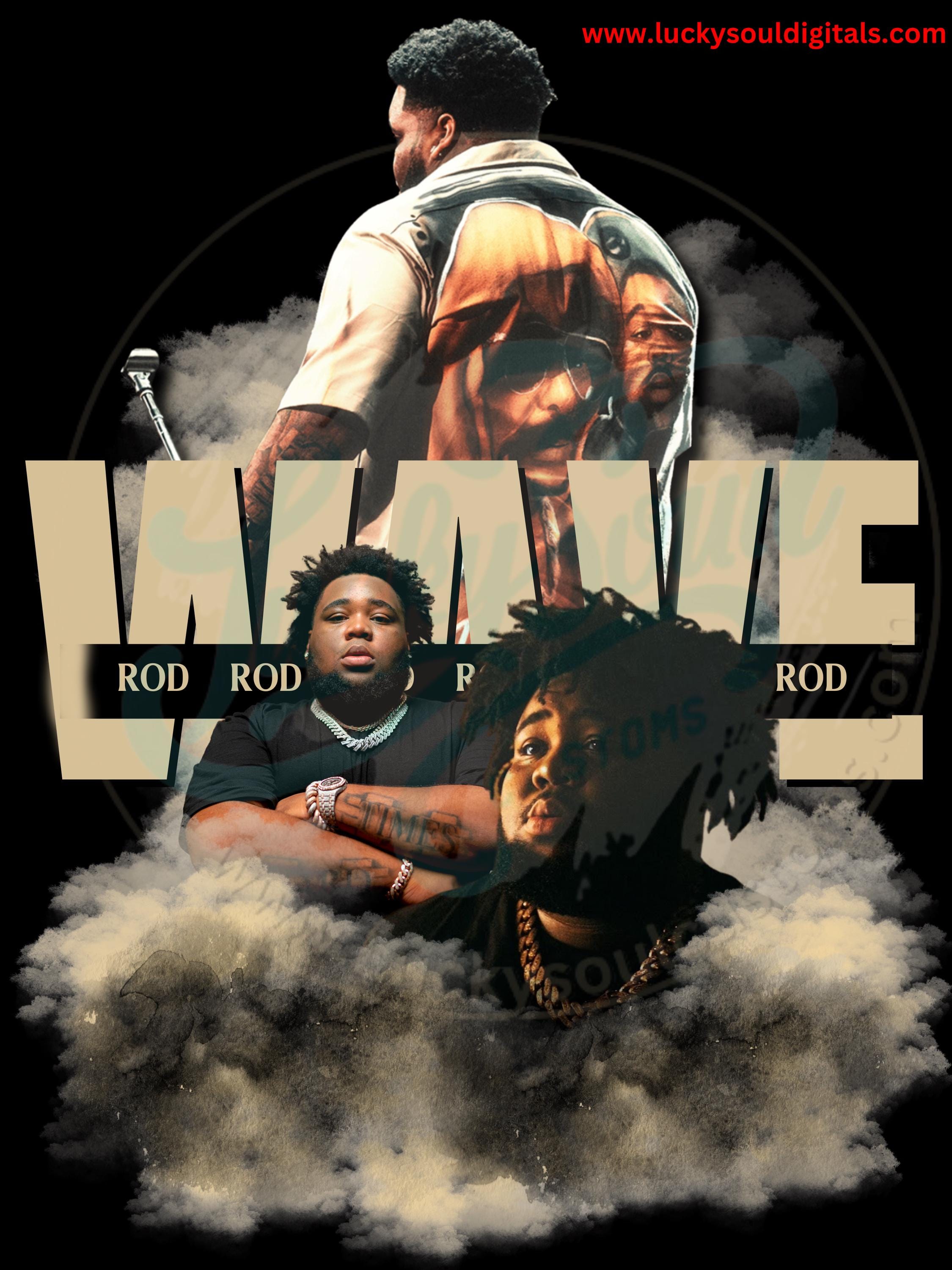 Rod Wave Inspired PNG and Transparent Image ONLY - Etsy