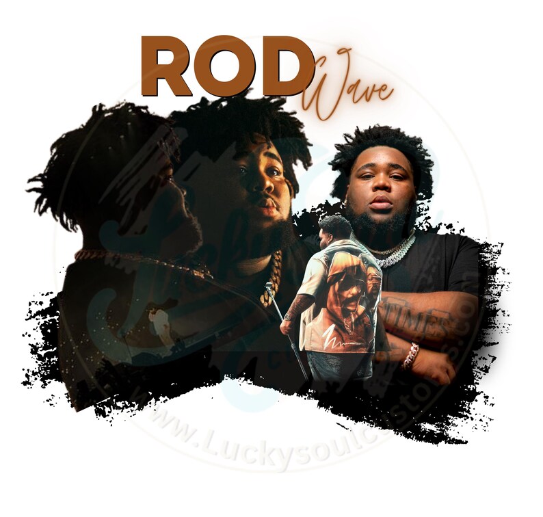 ROD WAVE Inspired Design (4 Png Images Only) Last Lap - Etsy