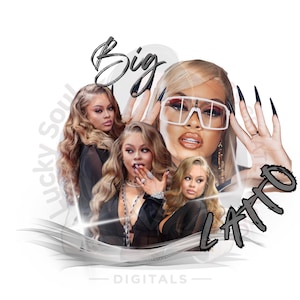 Big Latto Inspired Design (PNG) Only - Etsy