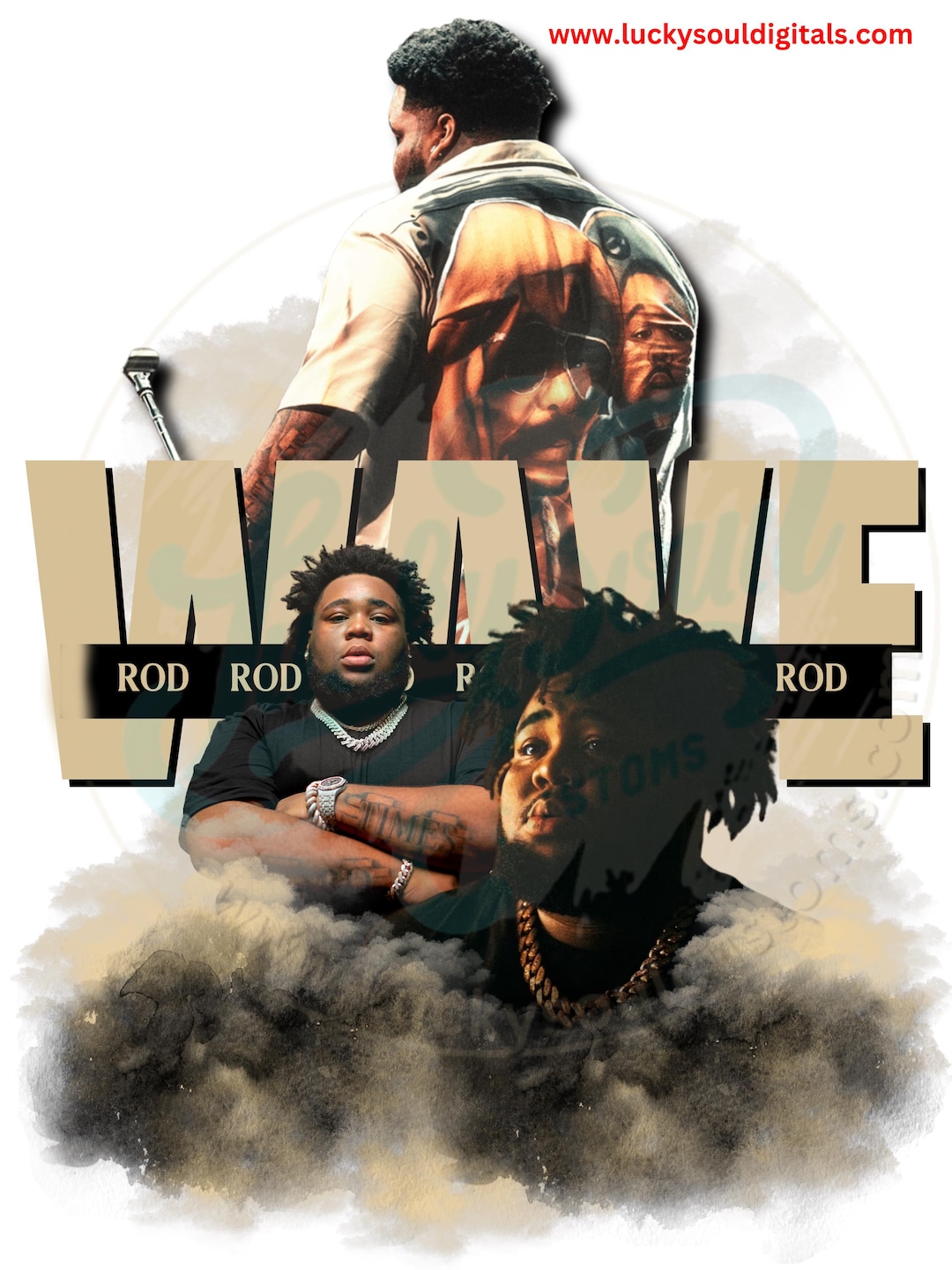 Rod Wave Inspired PNG and Transparent Image ONLY - Etsy