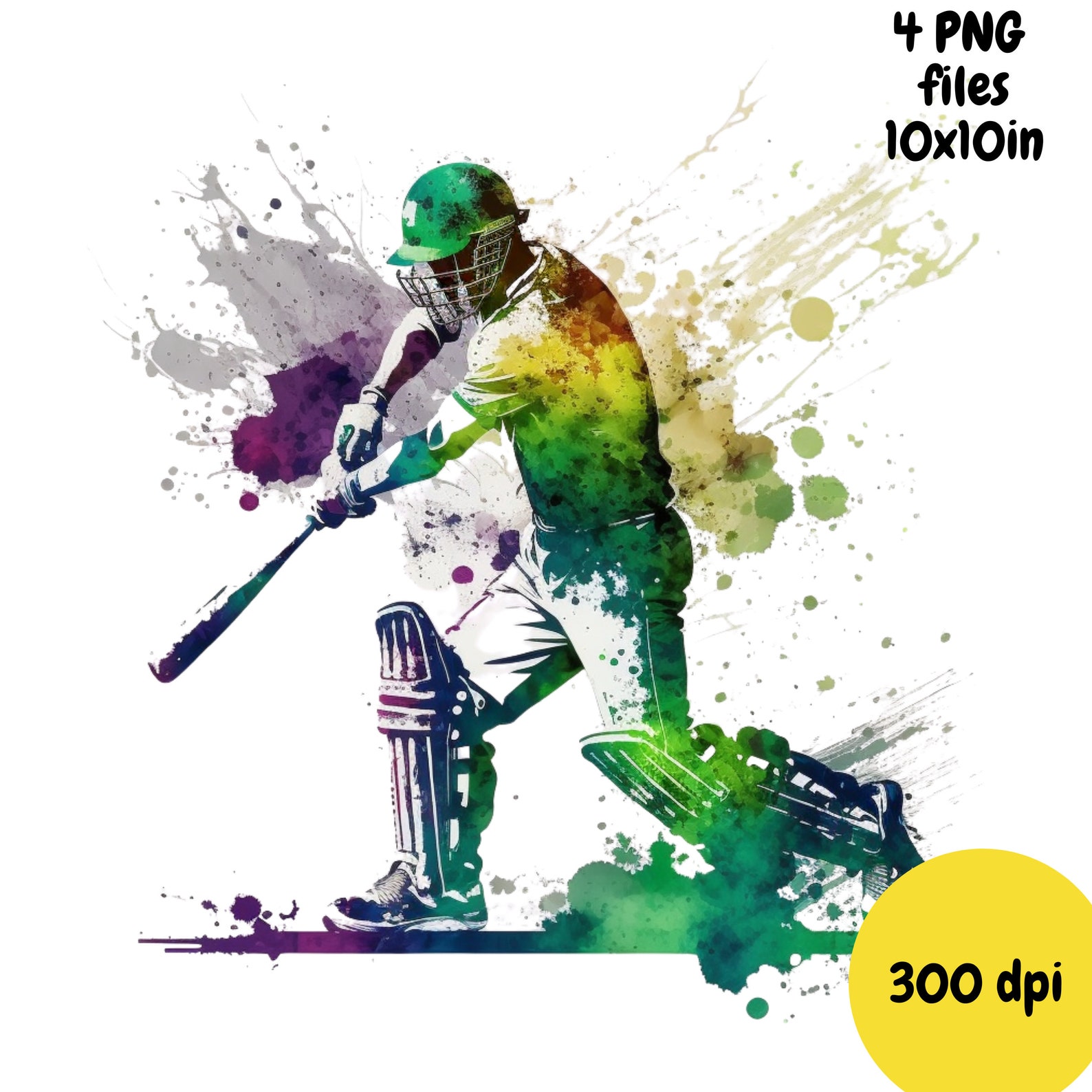 Cricket Set of 4 Cricket Printable Art Cricket Posters - Etsy