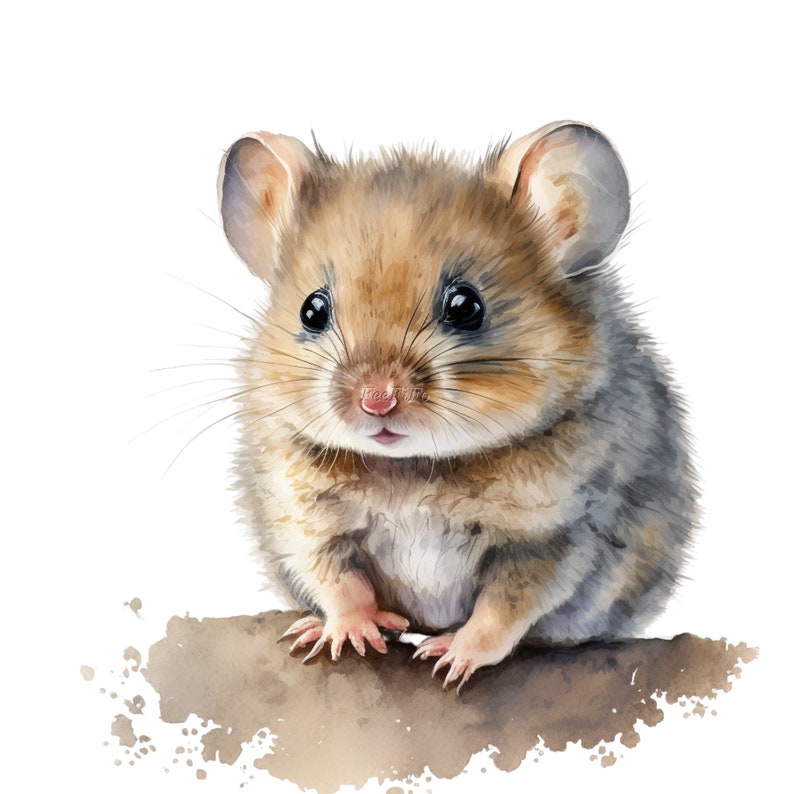 Cute Baby Mouse Watercolor Cute Baby Mouse Cute Baby Mouse - Etsy