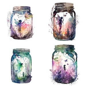 Watercolor Mason Jar Watercolor Mason Jar PNG (Download Now) - Etsy