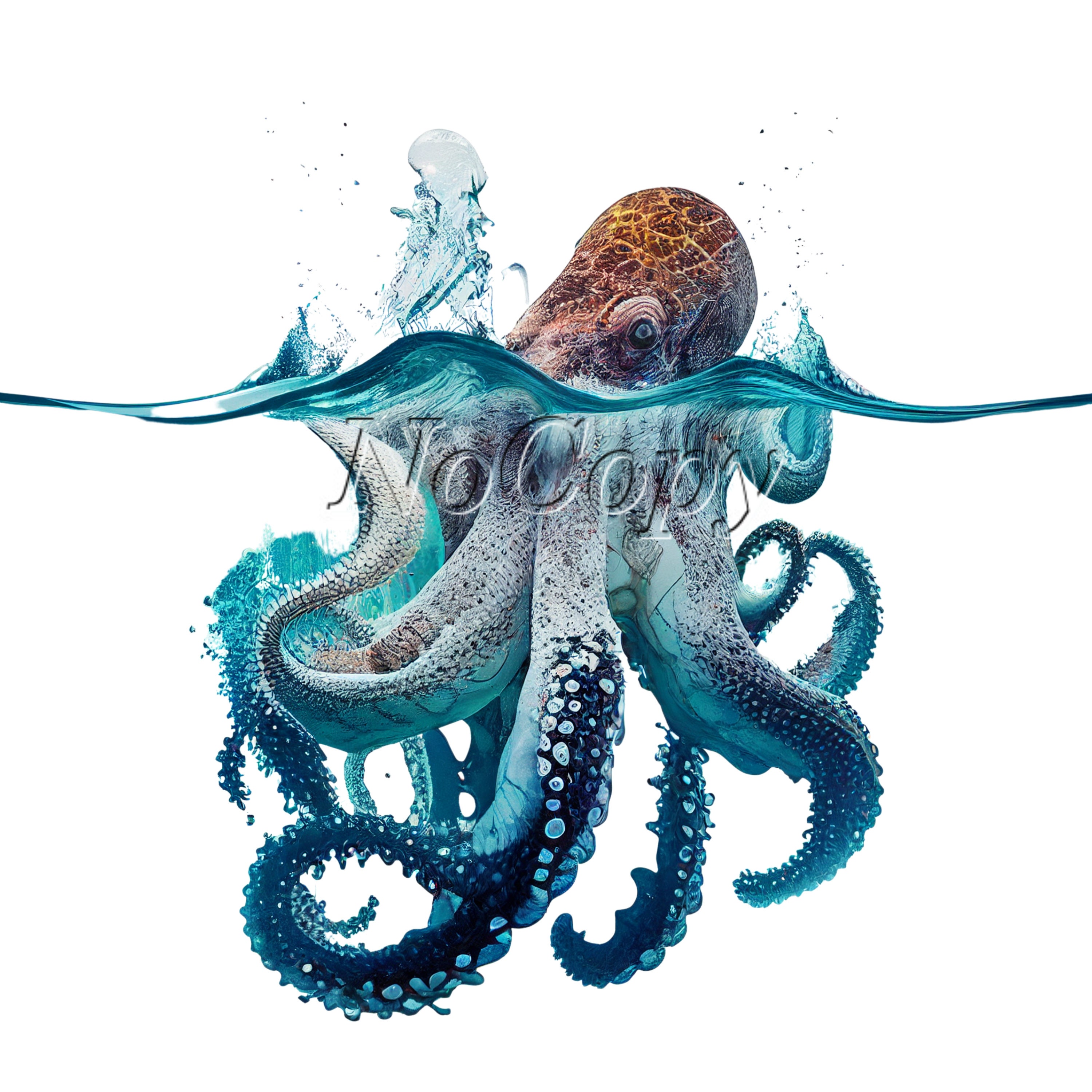 Octopus Watercolor Clipart Octopus Watercolor Octopus - Etsy Canada