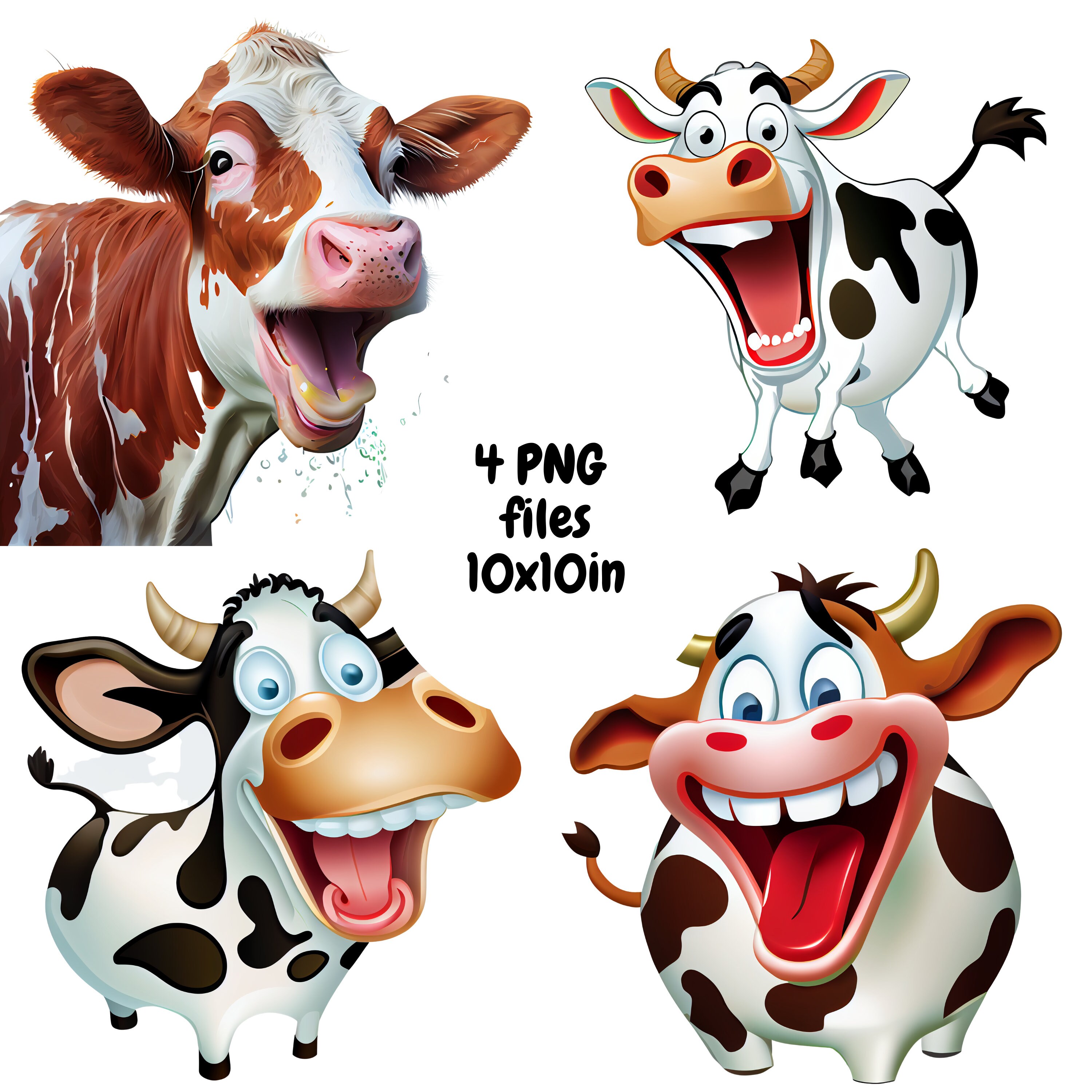Laughing Cow Png Transparent Cow Head Png Transparent Cow - Etsy Canada