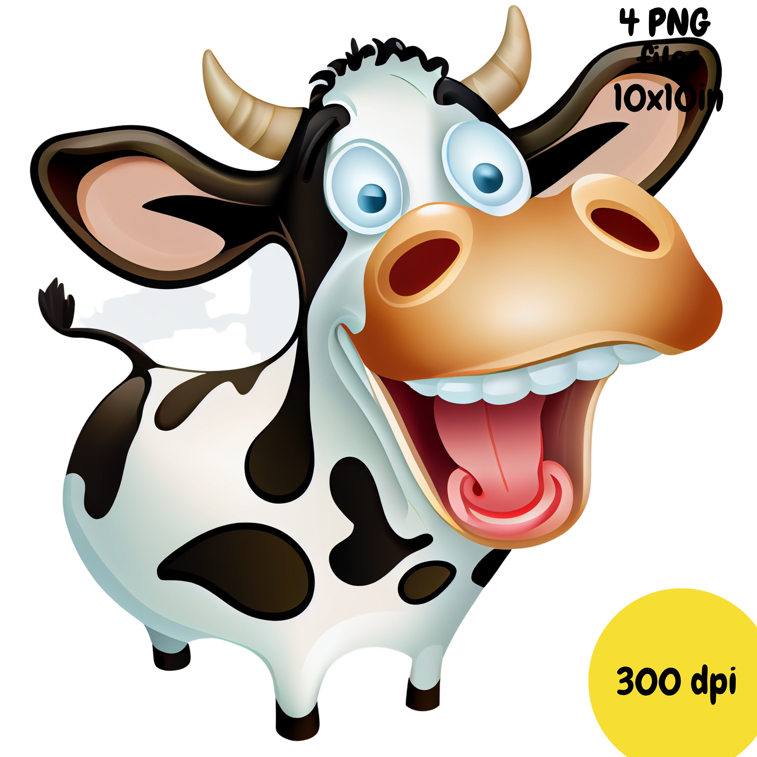 Laughing Cow Png Transparent Cow Head Png Transparent Cow - Etsy Canada