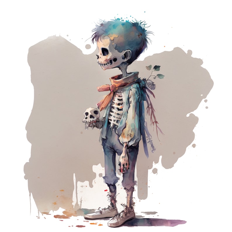 Skull Boy Clipart Shirt Sublimation PNG - Etsy