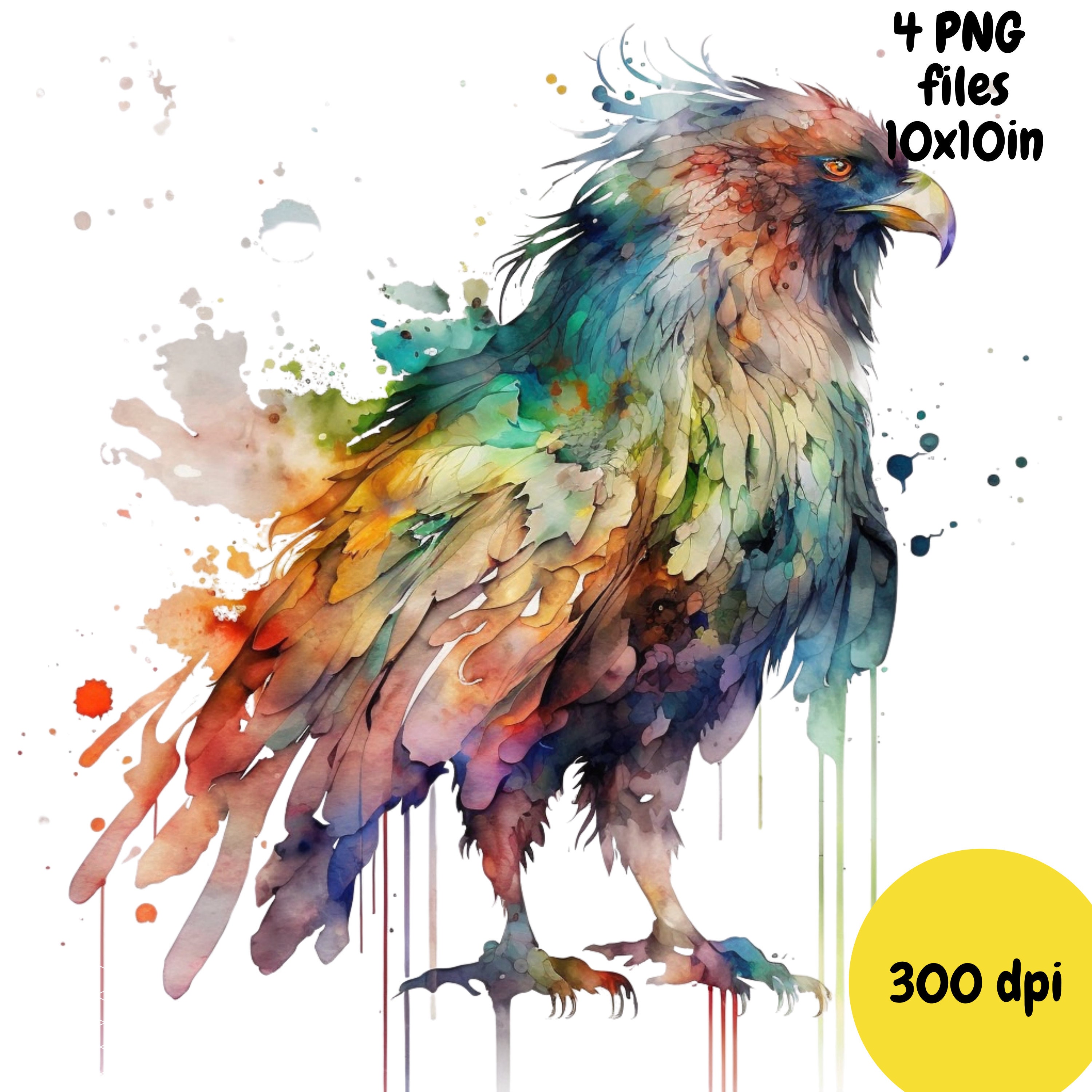 Griffin Watercolor Digital Downloads Griffin Clipart - Etsy