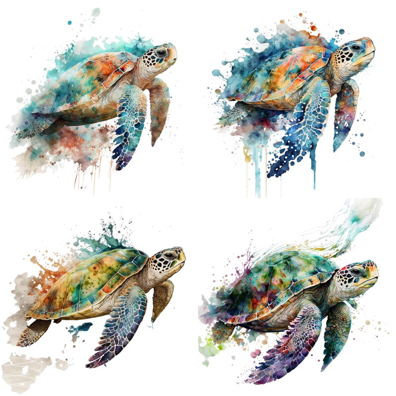 Turtle Printables - Etsy